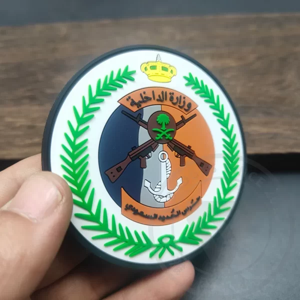 PVC Rubber Velcro-on Logo 3D Patch Badge Customize | Custom PVC Patches ...