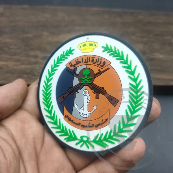 PVC Rubber Velcro-on Logo 3D Patch Badge Customize | Custom PVC Patches ...