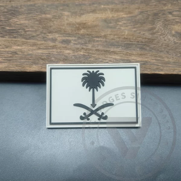 High Quality Saudi Emblem PVC Patches Factory Bulk Customization ...